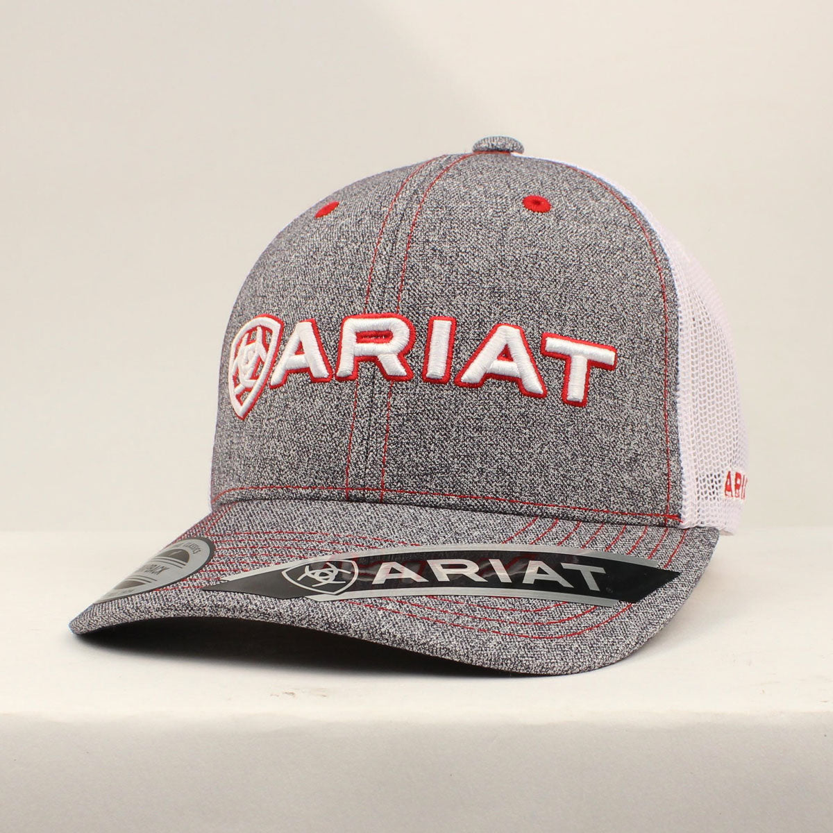 Ariat Men's Cap - Red and Grey — AJ Tack