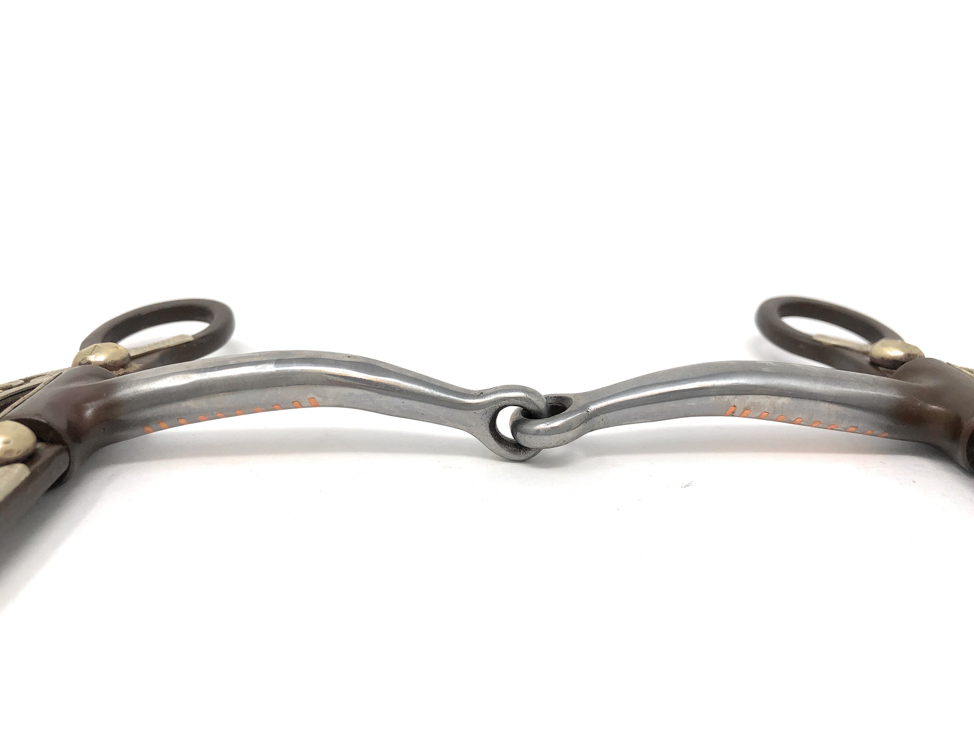 Argentine Engraved Smooth Snaffle Bit — AJ Tack