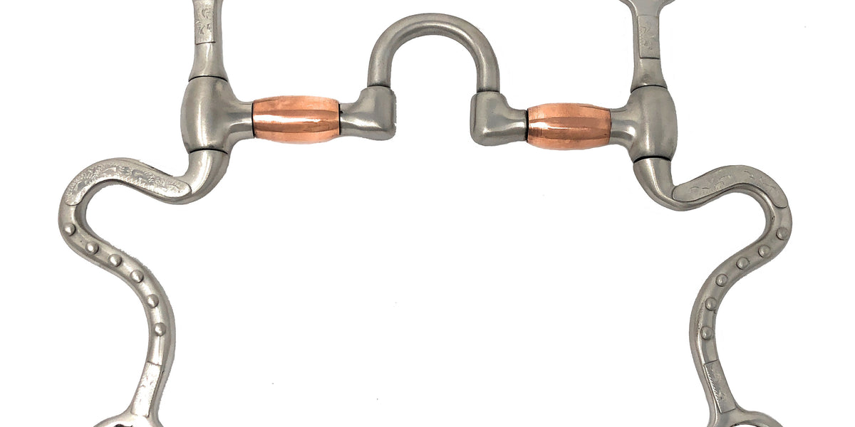 AJ Tack Stainless Steel Correction Bit with Copper Rollers