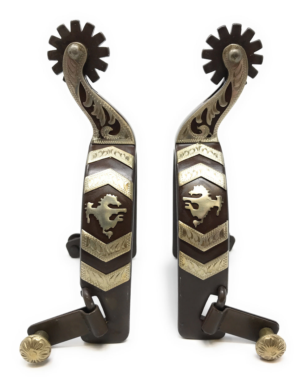 AJ Tack Men's Bronc Rider Spurs