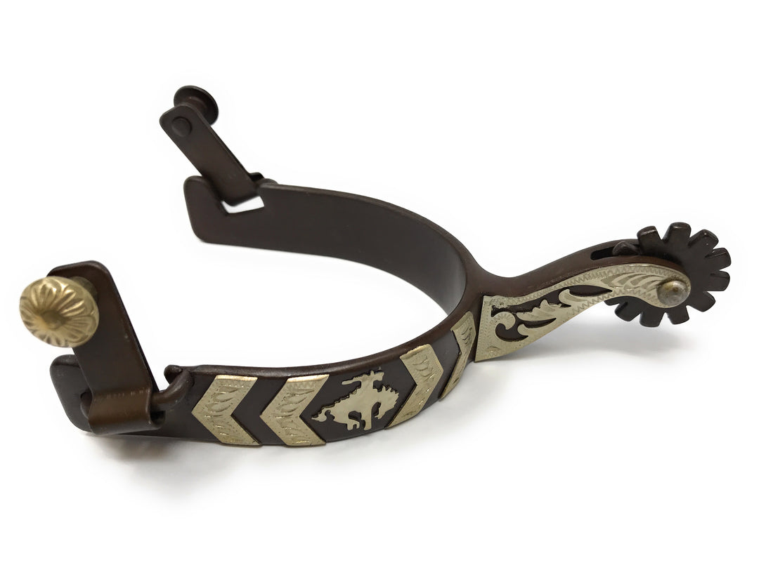 AJ Tack Men's Bronc Rider Spurs